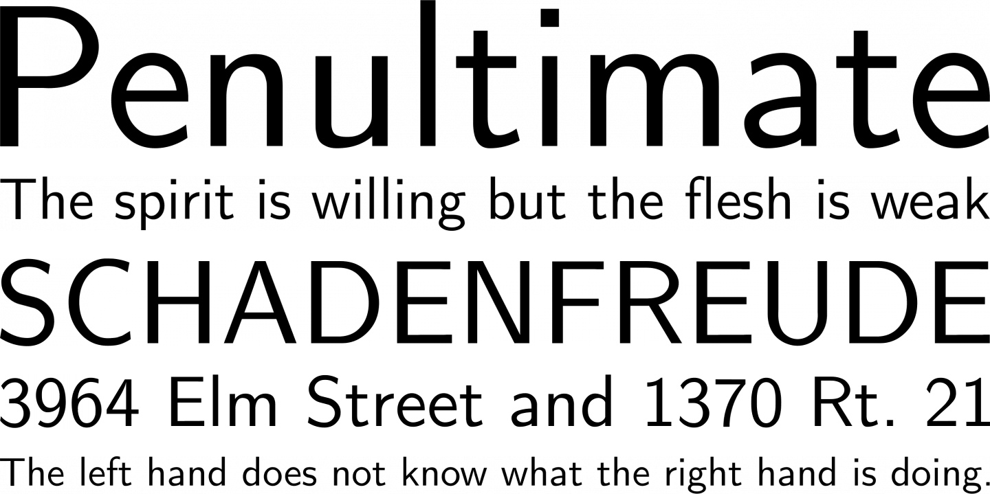 Fonts In Latex