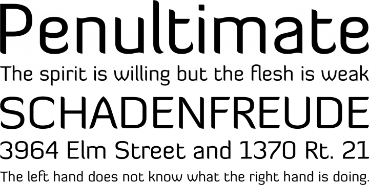 Fleche heavy font alternatives - polargp